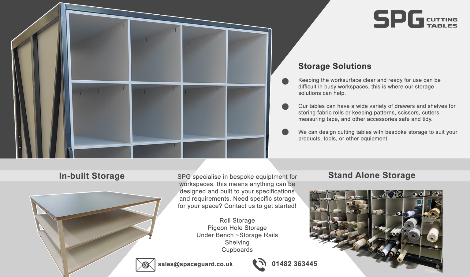 Cutting Tables - Cutting & Layout Tables